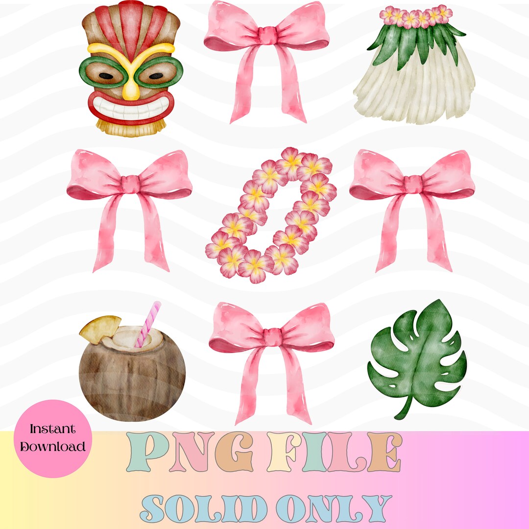 Coquette Tropical Summer PNG, Hawaiian Png, Beach Babe Png, Summer Png ...