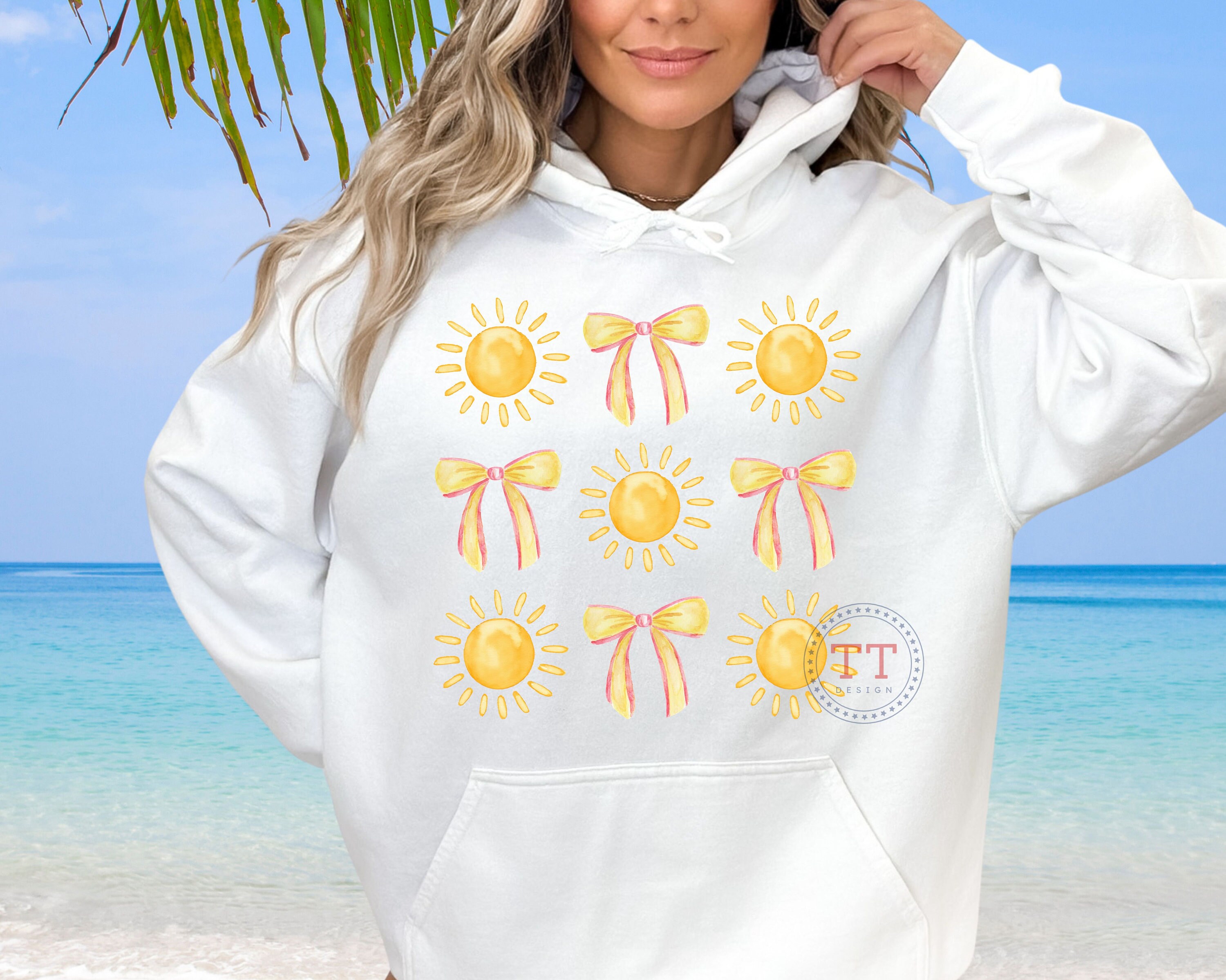 Coquette Summer Sun PNG, Beach Png, Beach Babe Png, Preppy Summer Png ...