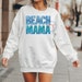 Beach Mama Faux Sequin PNG, Summer Mom Design (digital Download) - Etsy