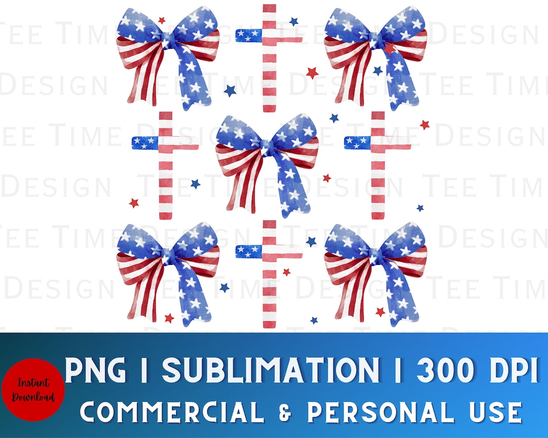 4th of July Coquette PNG, Coquette Cross Png, Preppy Png, America Png ...