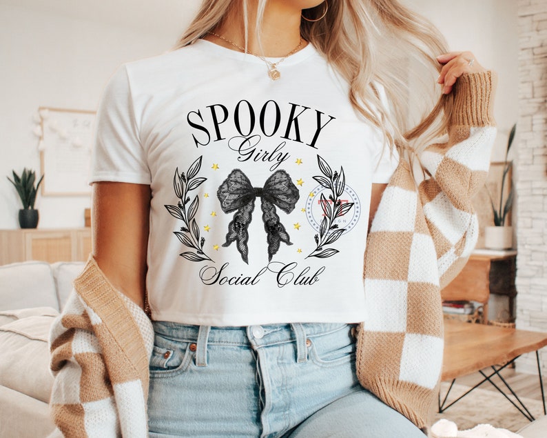Spooky Girly Social Club PNG, Black Bow Png, Social Club PNG, Soft Girl ...
