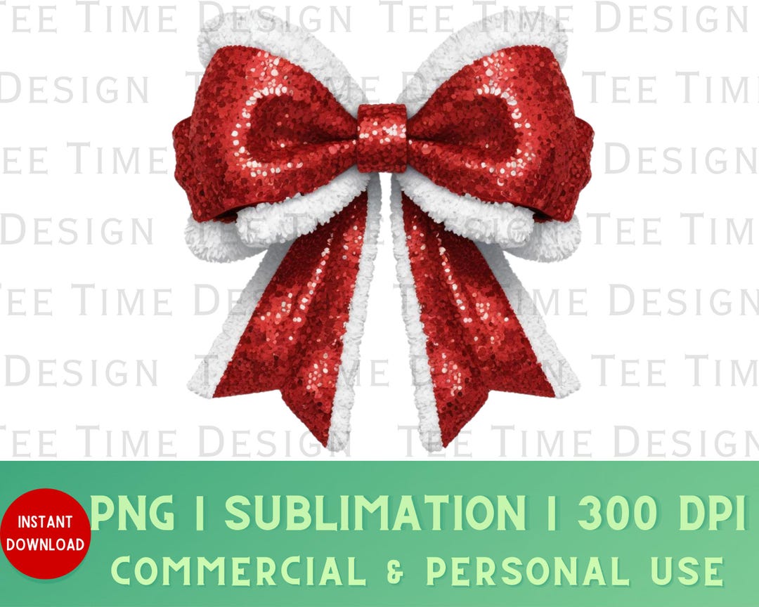 Christmas Coquette PNG, Coquette Bow Png, Trending Png, DTF Png ...