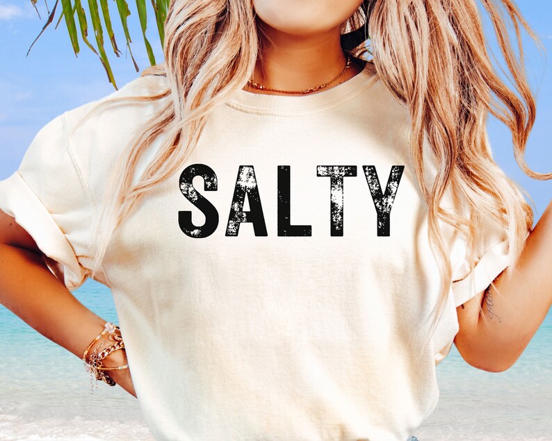 Salty Grunge PNG, Stay Salty Distressed Shirt, Beach PNG, Beach Vibes ...
