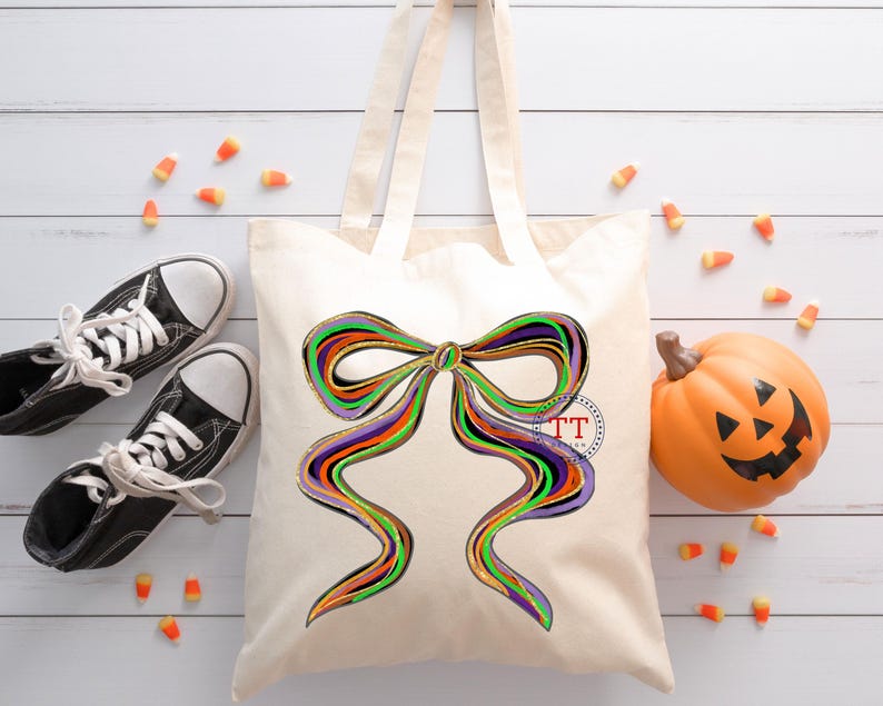 Halloween Brushstroke Coquette Bow Png, Paint Bow, Faux Gold Glitter ...
