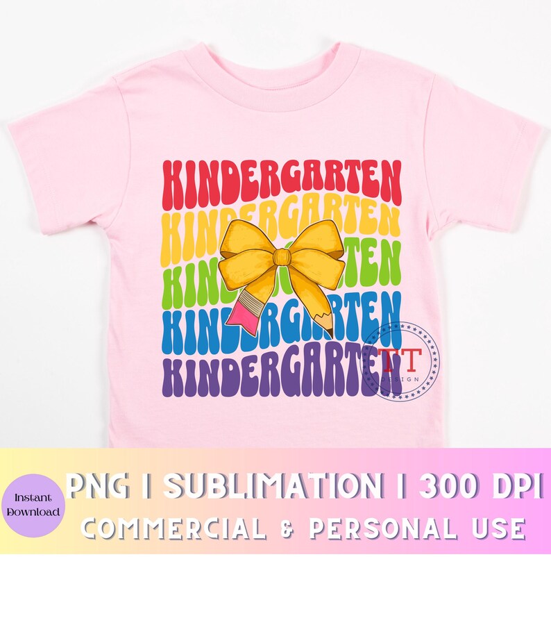Kindergarten Coquette PNG, Pencil Bow Png, Back to School Png, Coquette ...