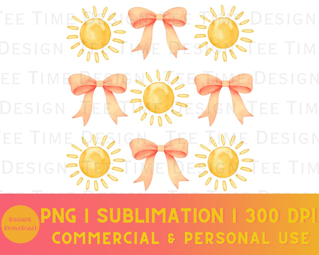 Coquette Orange Sun PNG, Beach Png, Beach Babe Png, Preppy Summer Png ...