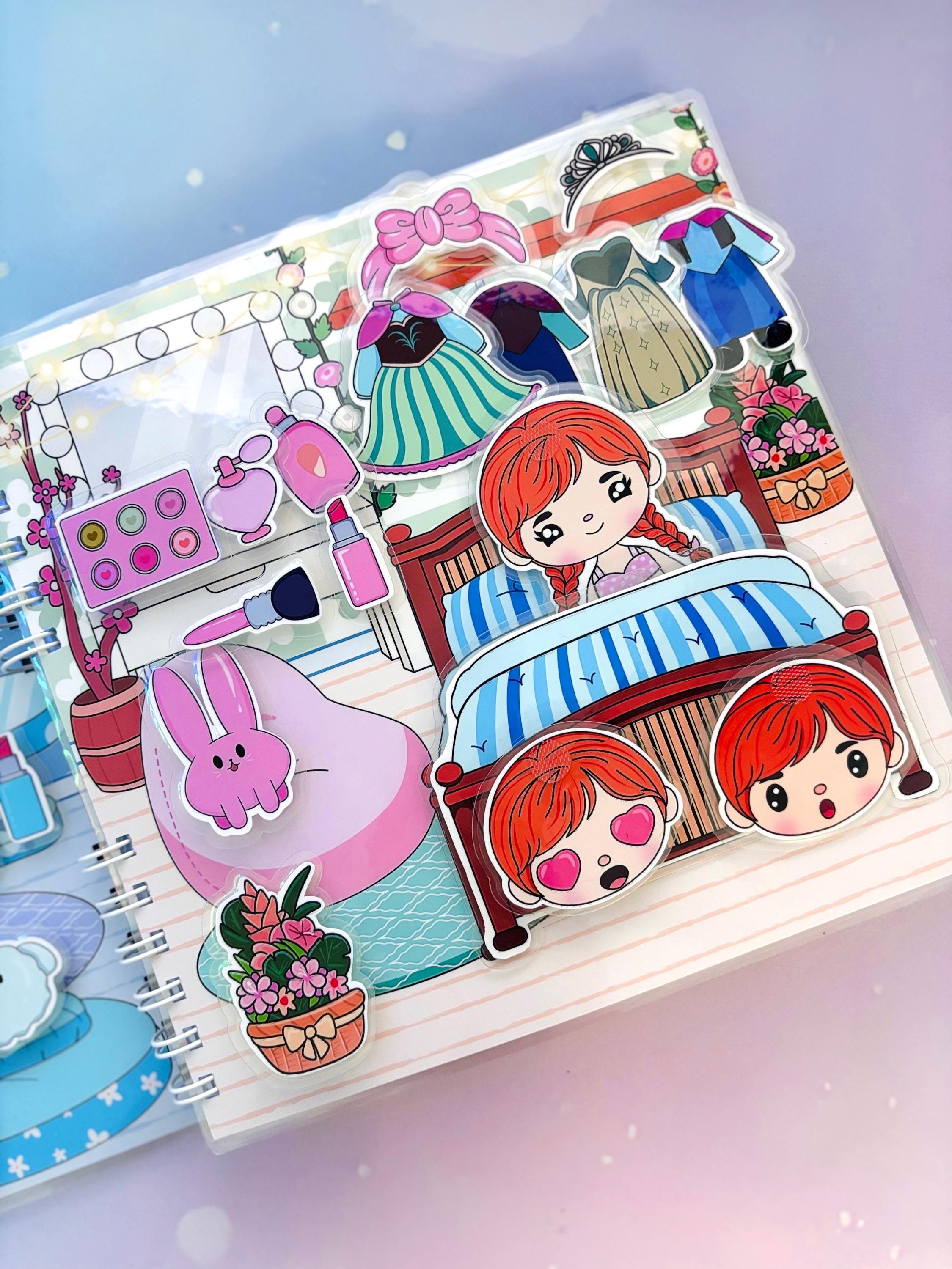 Toca Boca, Frozen, Elsa and Anna, Smart Busy Book, Paper Dolls, Dolls ...