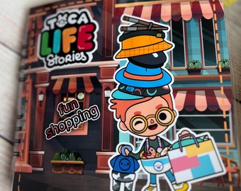 Toca Boca Book, Toca Life Stories, Toca Life World, 6 Pages NOT ...