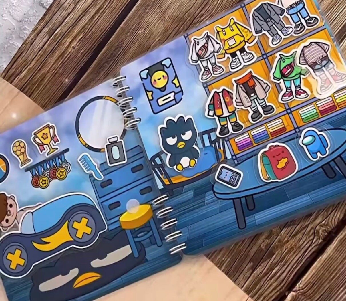 Toca Boca Life Paper Busy Book for Boys, Toddler Busy Book, Fully ...