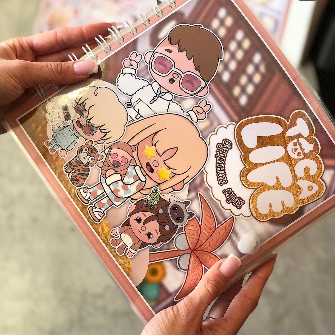 Toca Boca Dream House - Busy Book, Smart Book, Board Game - Etsy