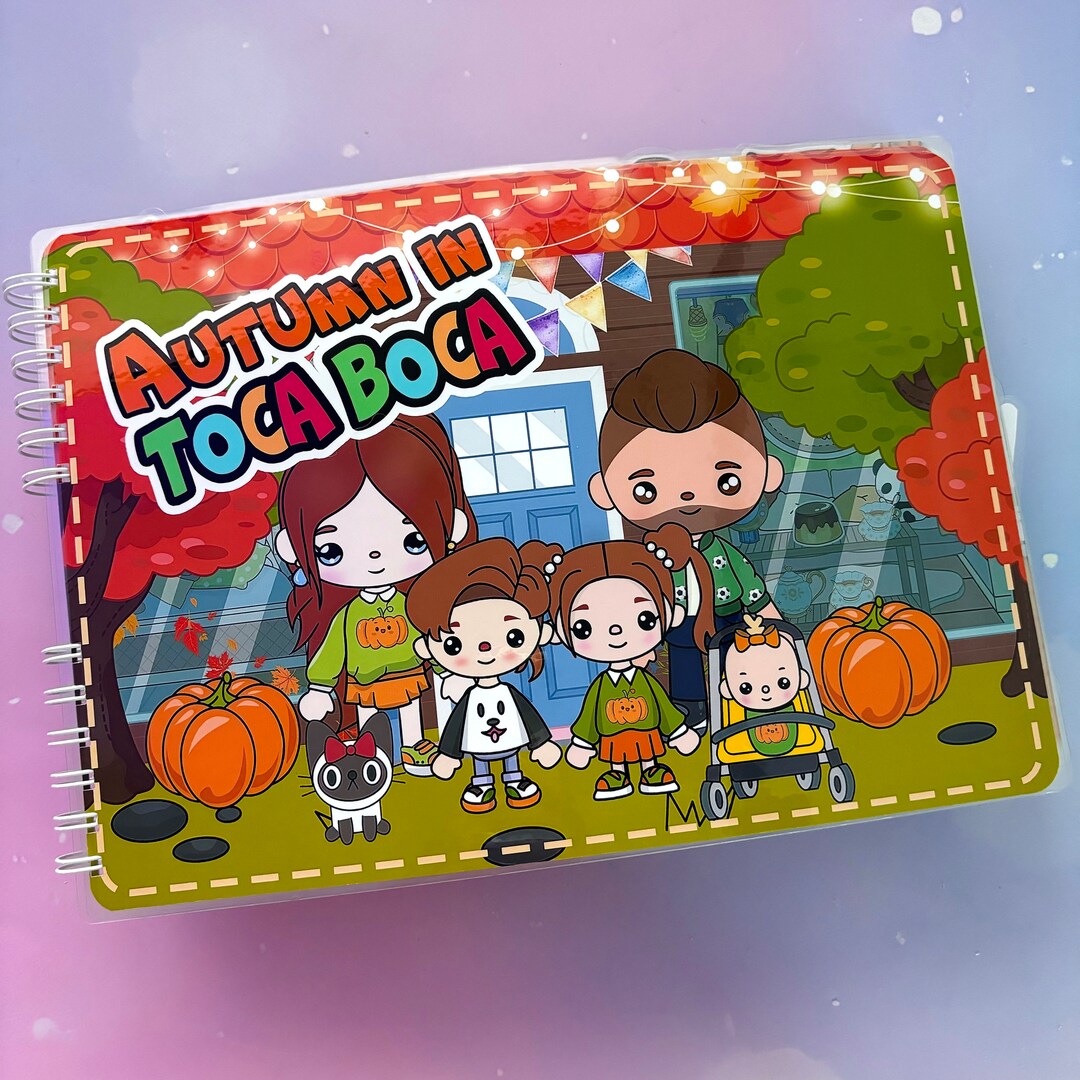 Smart Book Toca Boca Life Stories Autumn Toddler Busy Book Fully ...
