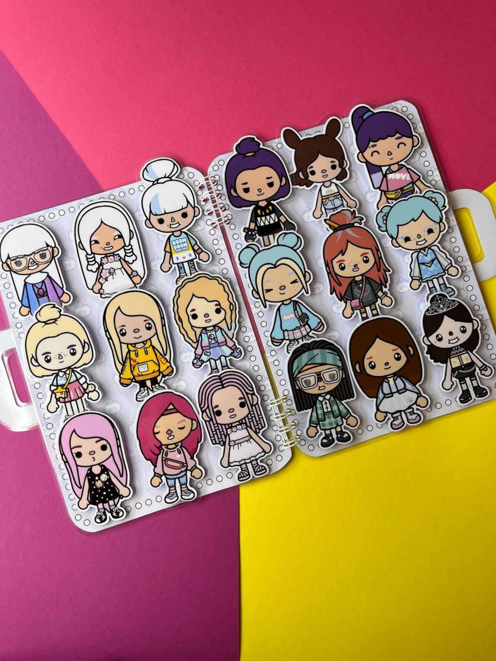 Toca Boca Life - Case + Mini-album, Busybook, Smartbook, Paper Game - Etsy