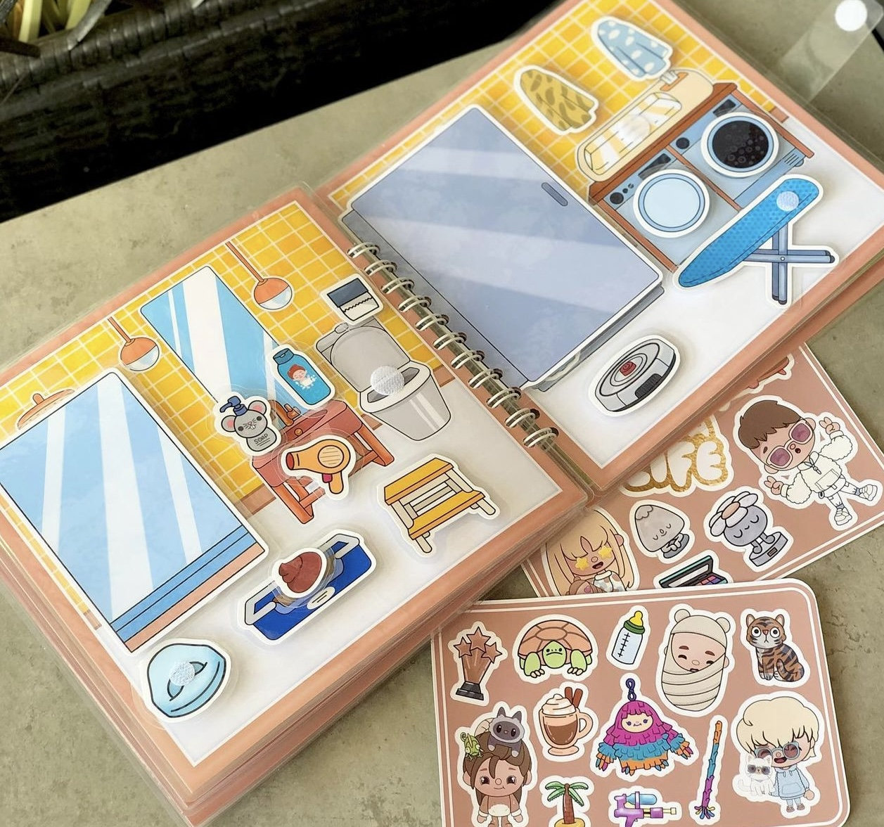 Toca Boca Dream House - Busy Book, Smart Book, Board Game - Etsy