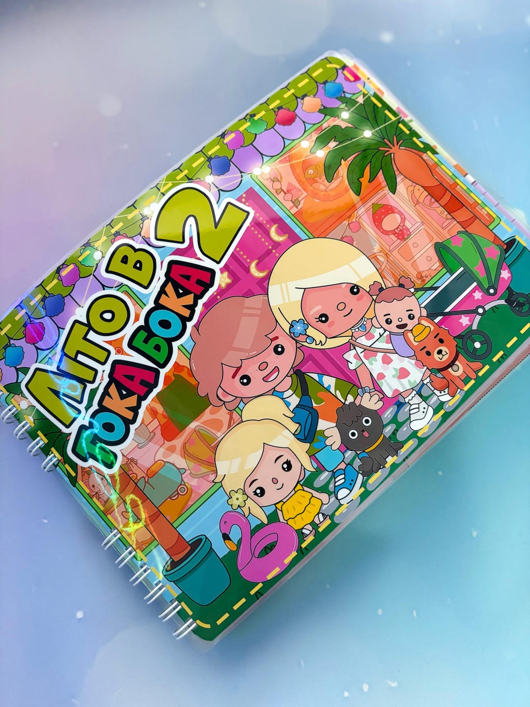 Smart Book Toca Boca Life Stories Summer Toddler Busy Book Fully ...