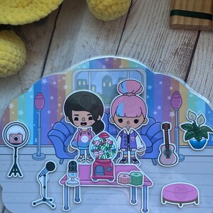 Smart Book Toca Boca Life Stories - Girlfriends - Etsy