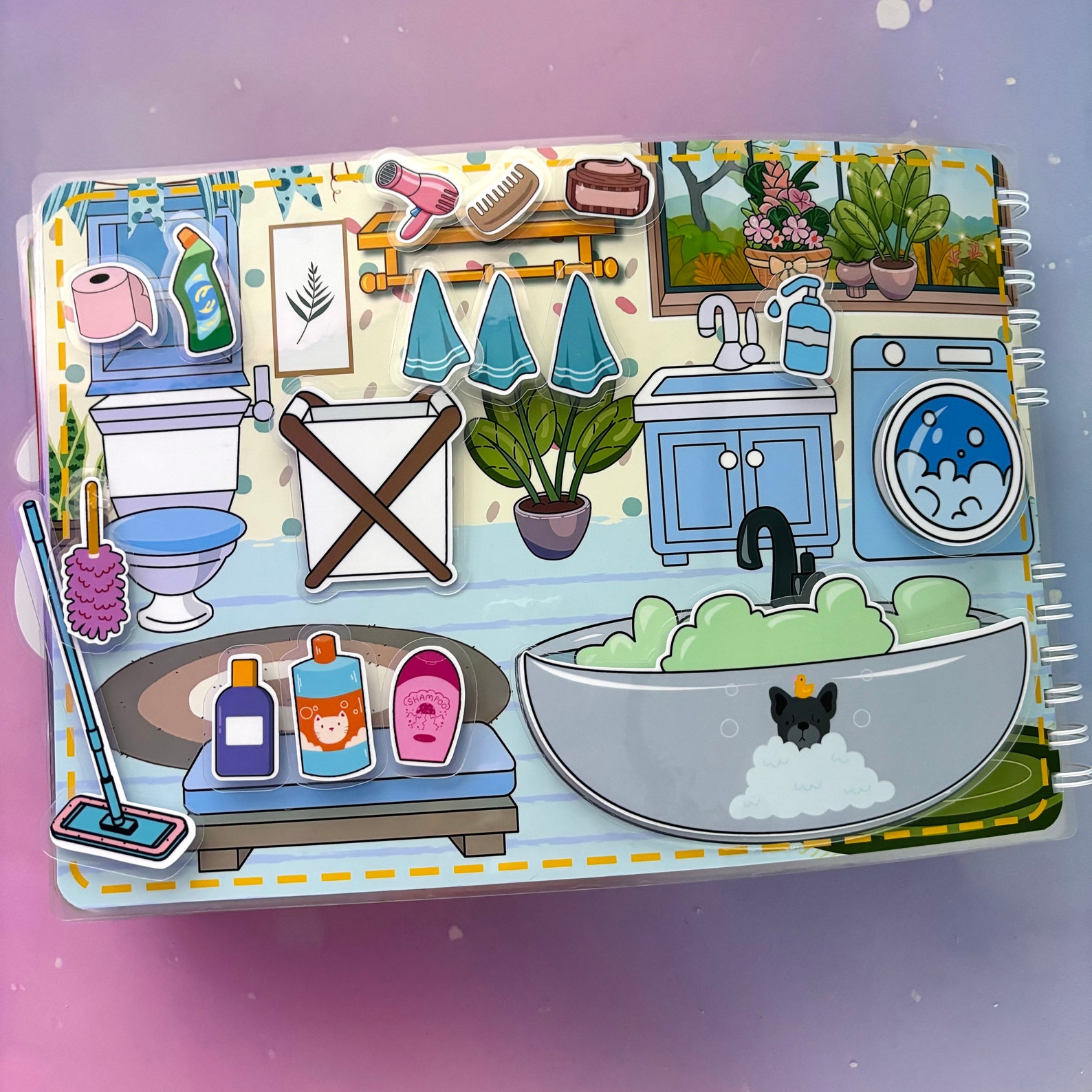 Smart Book Toca Boca Life Stories Autumn Toddler Busy Book Fully ...