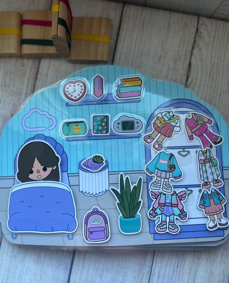 Smart Book Toca Boca Life Stories Girlfriends Etsy