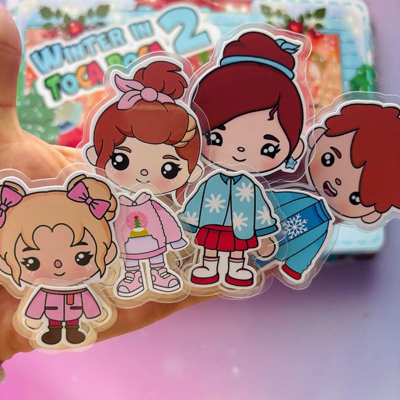 Toca Boca Stickers - Etsy
