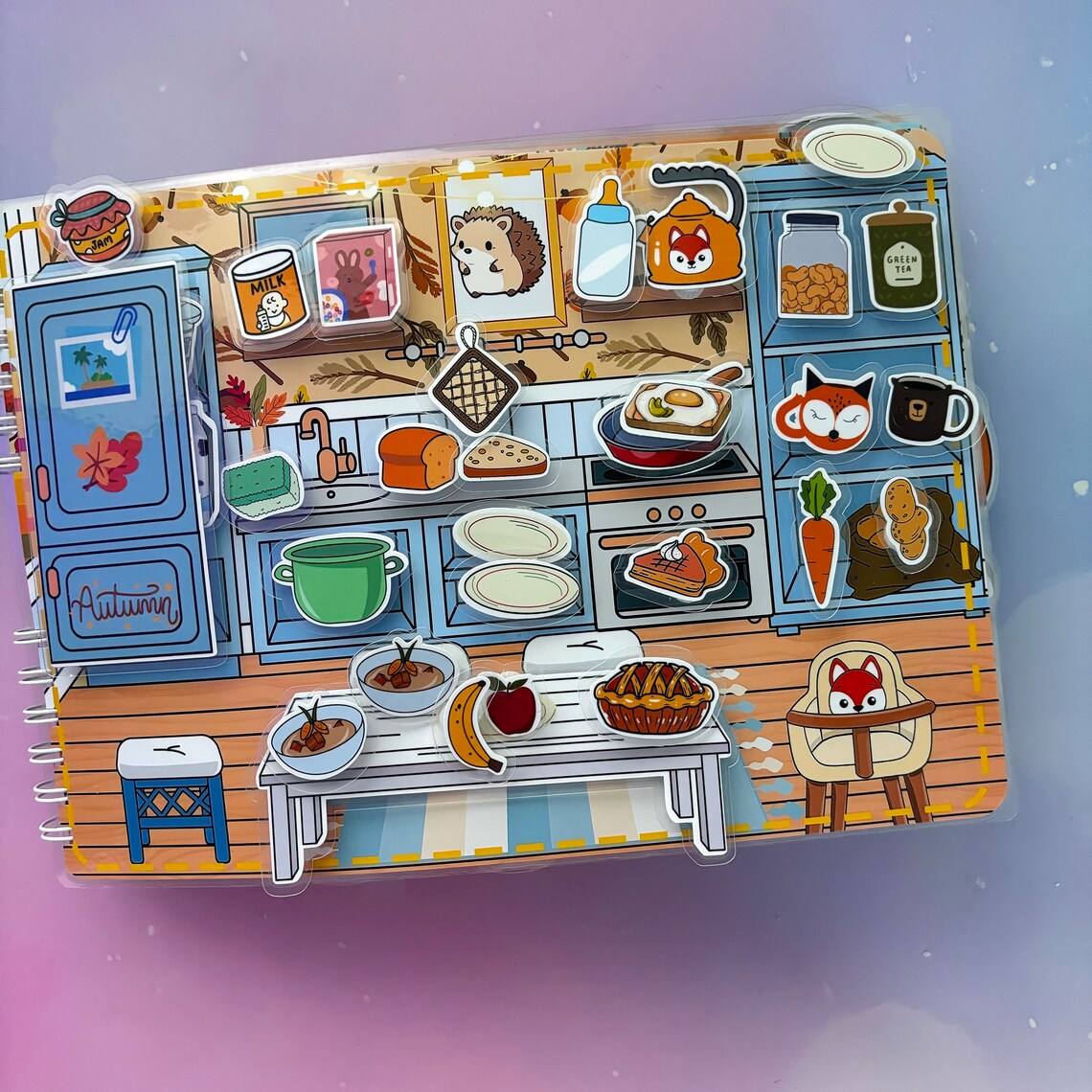 Smart Book Toca Boca Life Stories Autumn Toddler Busy Book Fully ...