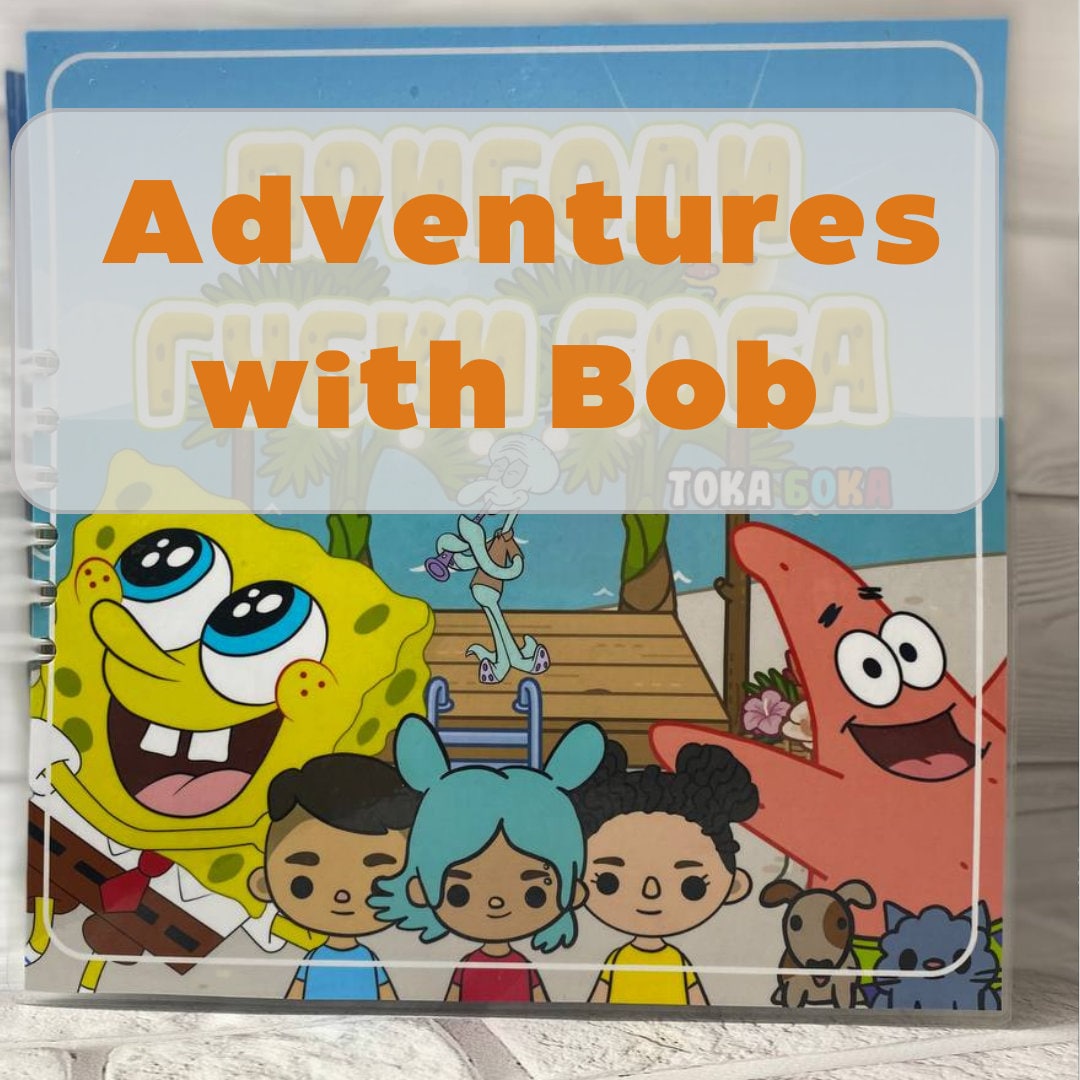 Toca Boca Life - Adventures With Bob, Paper House, Busy Book, Smartbook ...