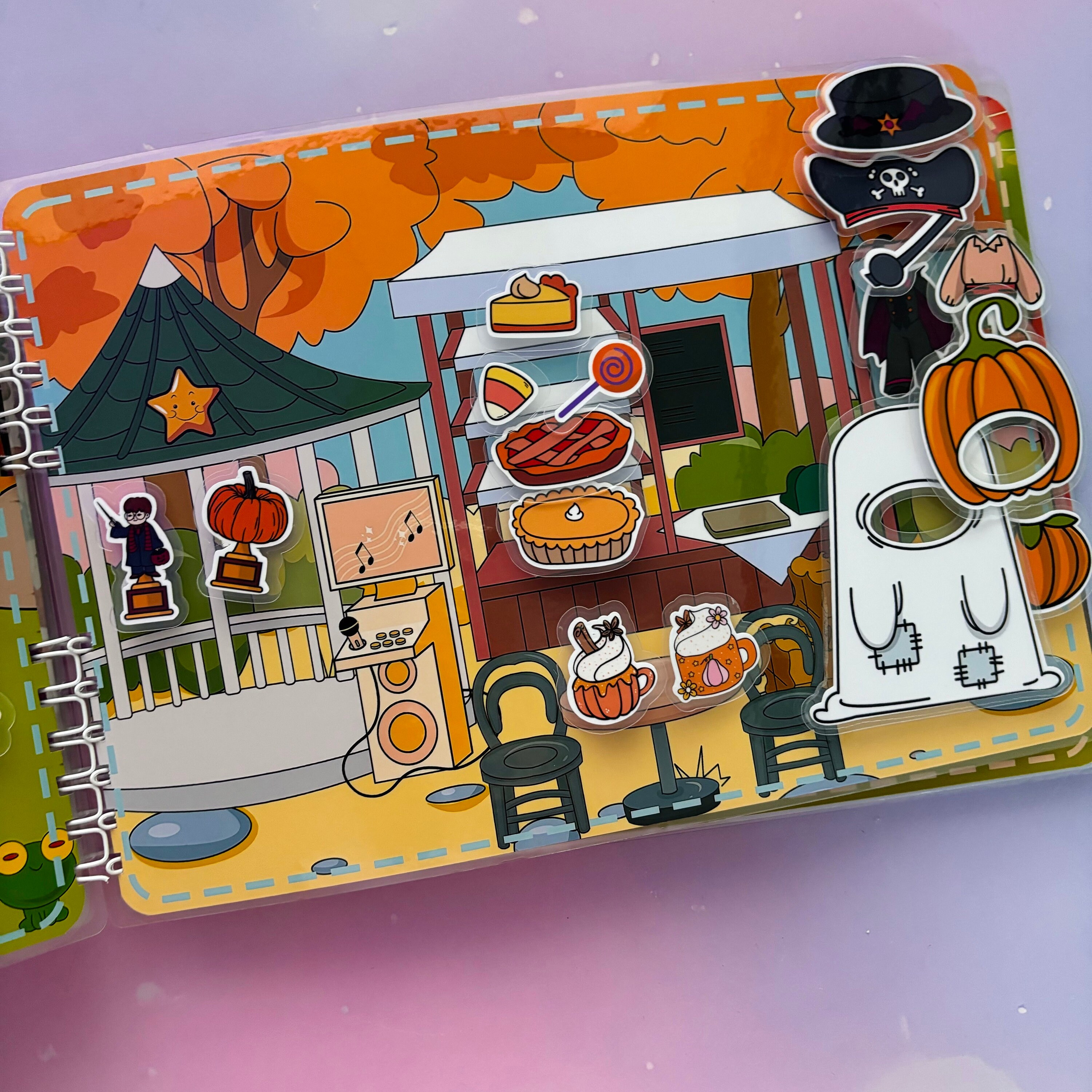 Smart Book Toca Boca Life Stories Autumn Toddler Busy Book Fully ...