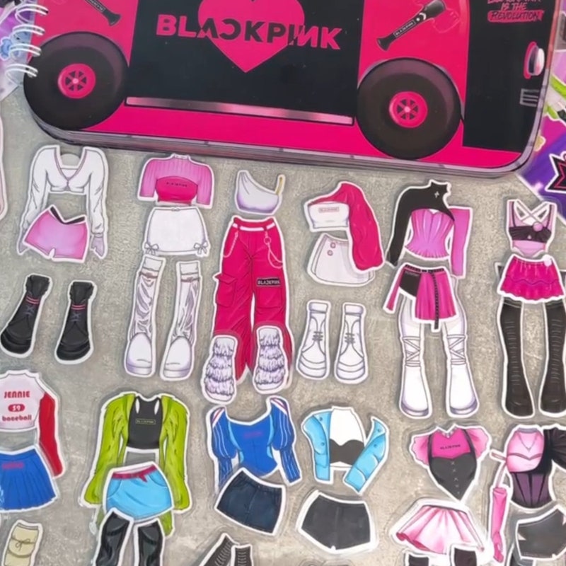 Kpop Paper Doll - Etsy