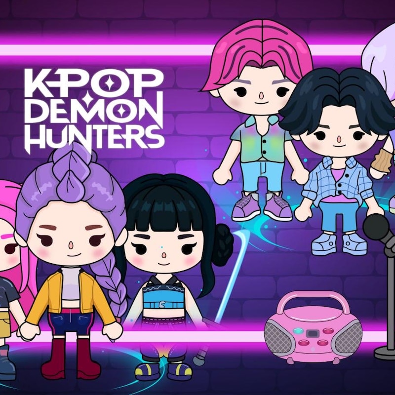 Kpop Demon Hunters Paper Dolls - Etsy