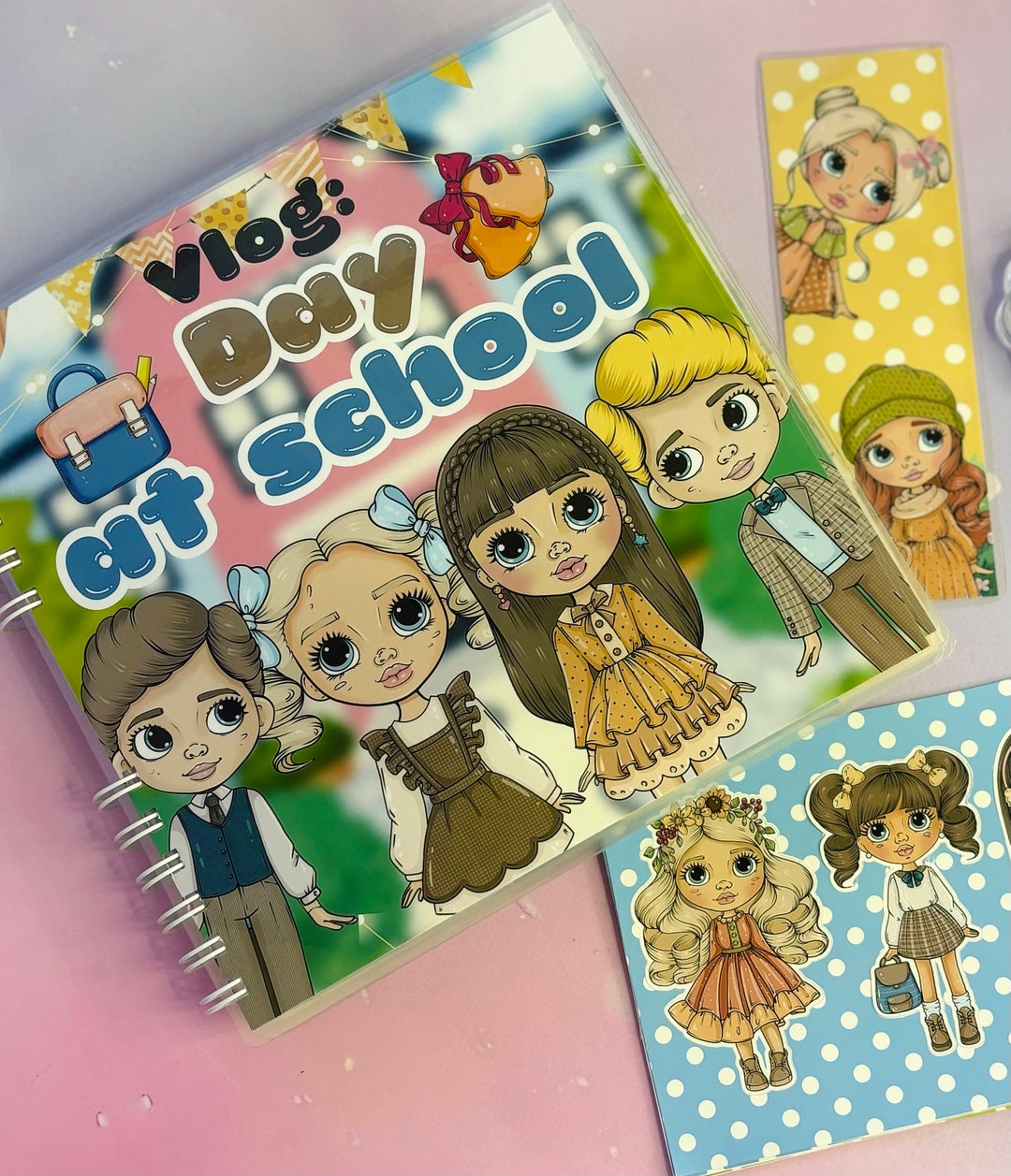 Busy Book Toca Boca Life Stories - House, Paper Dolls, Board Games for ...