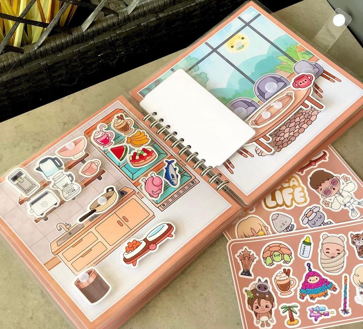 Toca Boca Dream House - Busy Book, Smart Book, Board Game - Etsy
