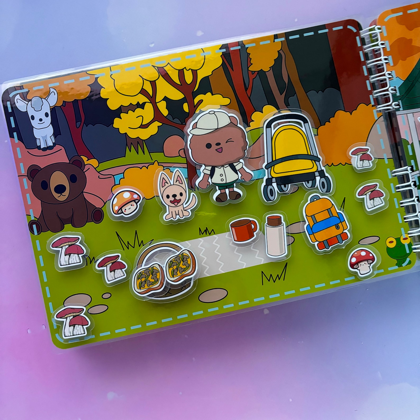 Smart Book Toca Boca Life Stories Autumn Toddler Busy Book Fully ...