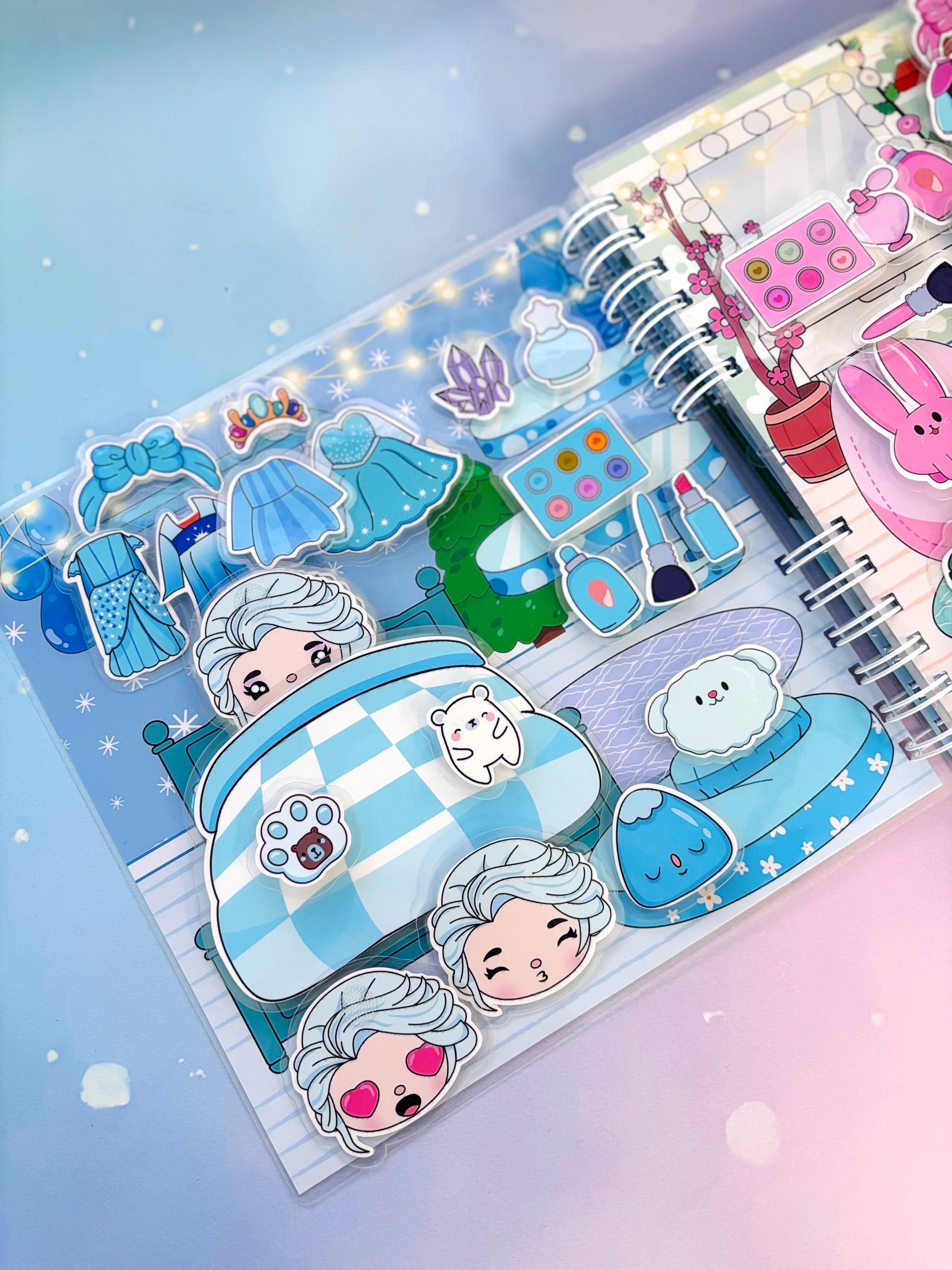 Toca Boca, Frozen, Elsa and Anna, Smart Busy Book, Paper Dolls, Dolls ...
