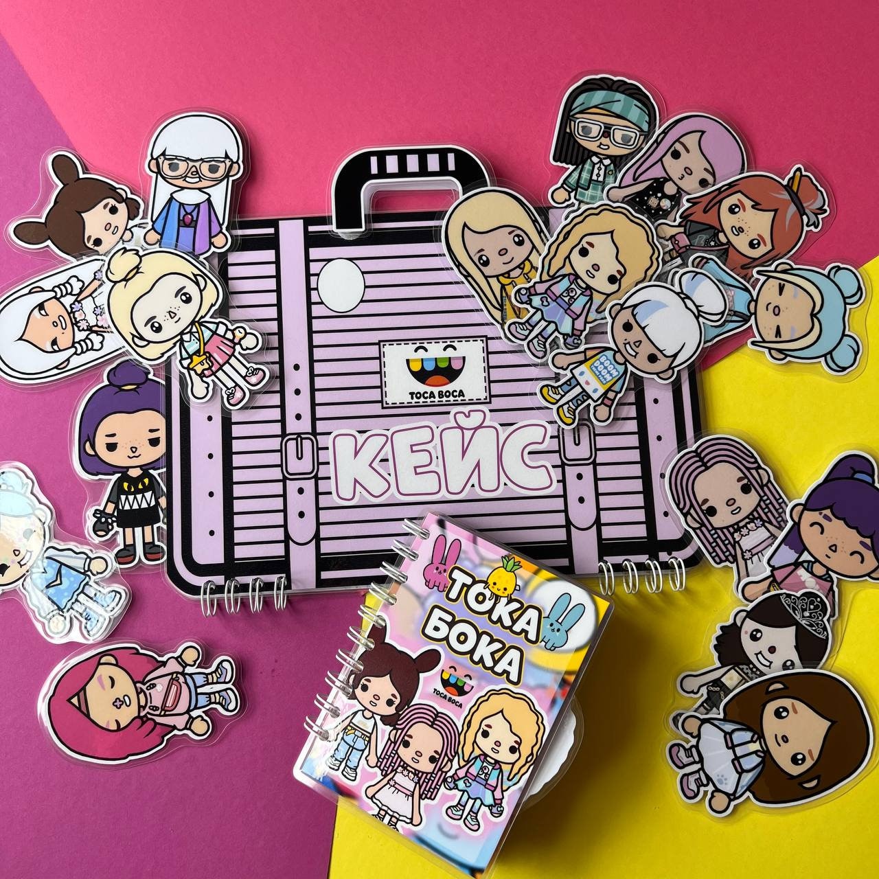 Toca Boca Life - Case + Mini-album, Busybook, Smartbook, Paper Game - Etsy