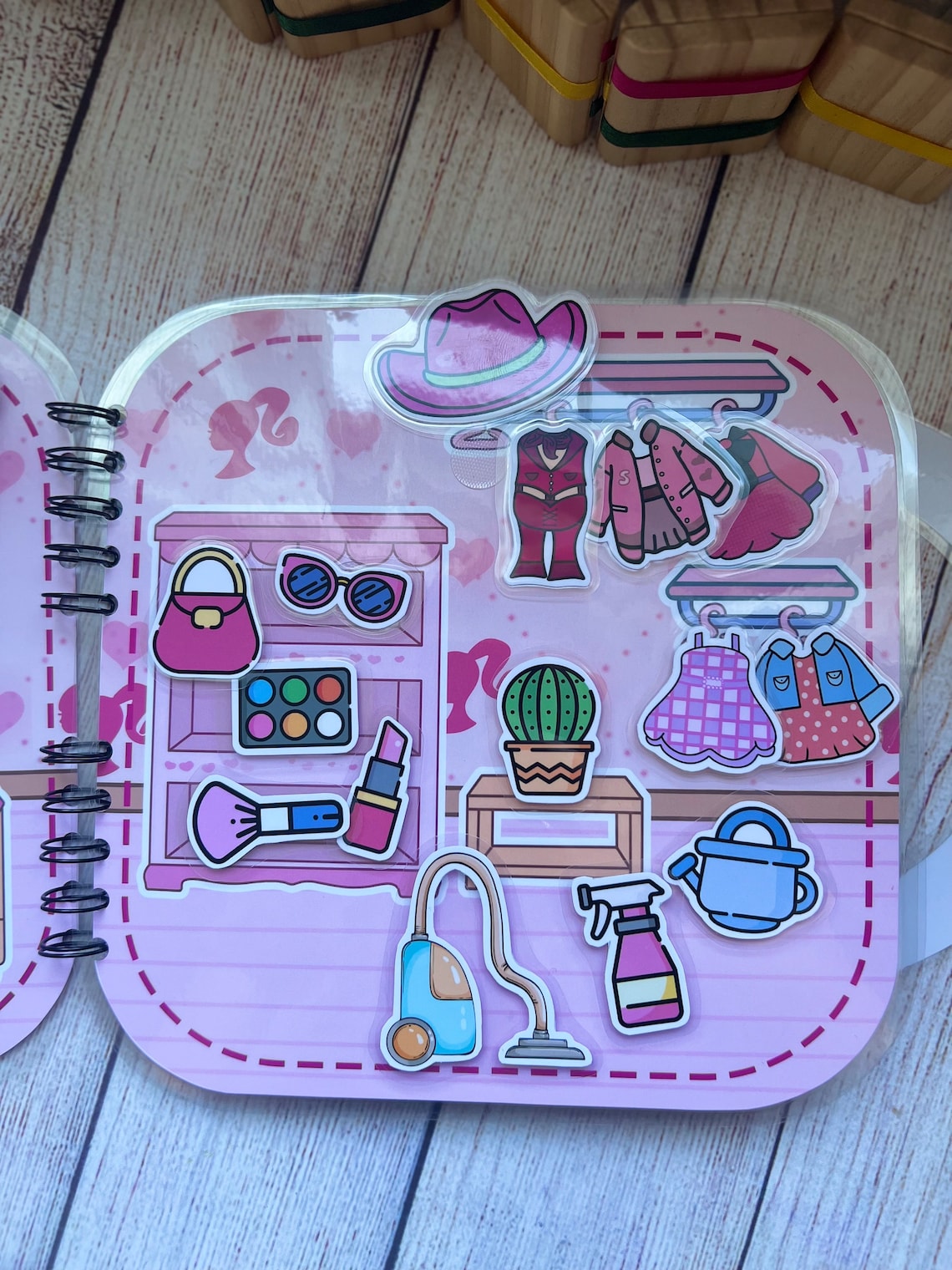 Busy Book Toca Boca Life Stories - Barbie House, Paper Dolls - Etsy