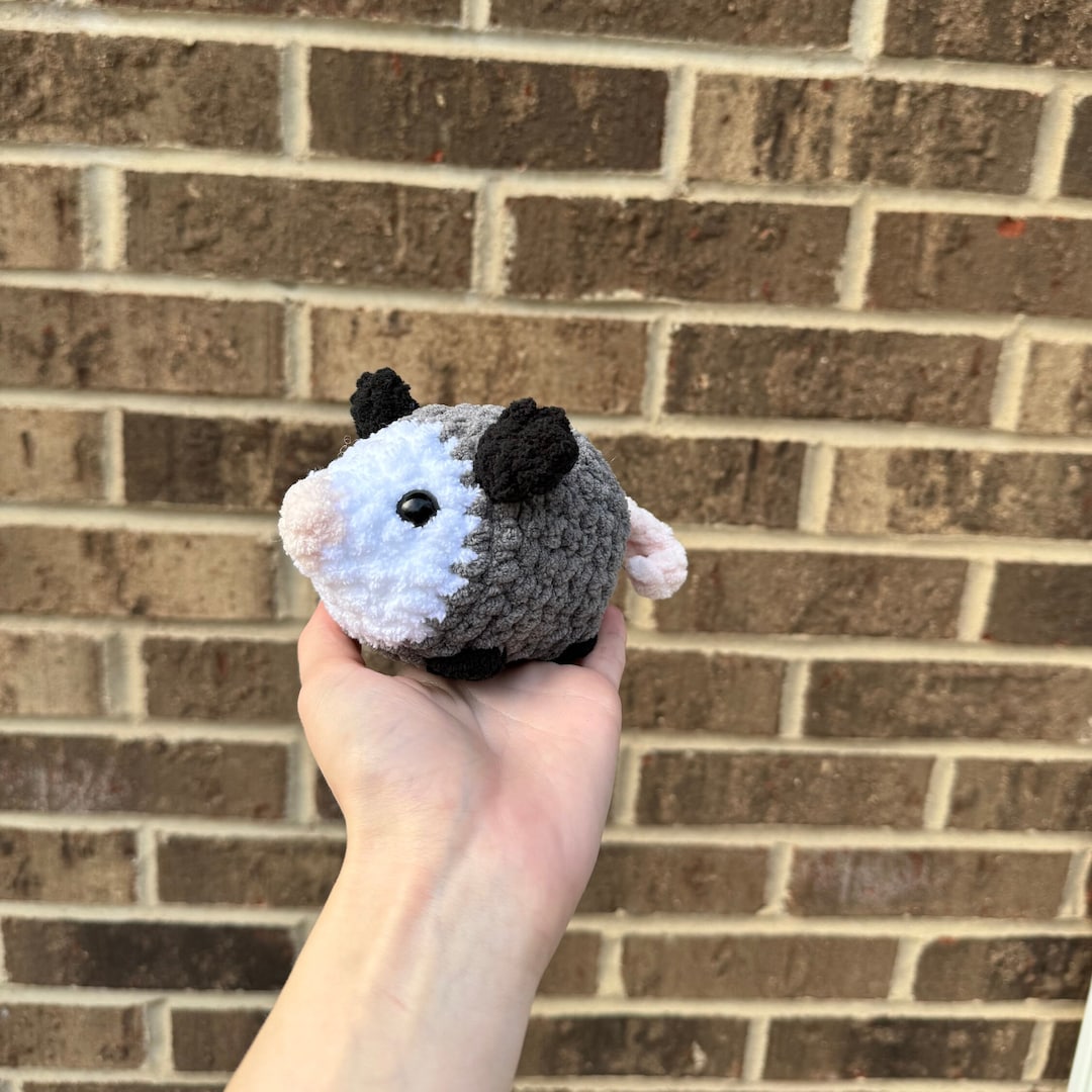 Possum Plushie Possum Amigurumi Possum Stuffed Animal Cute - Etsy
