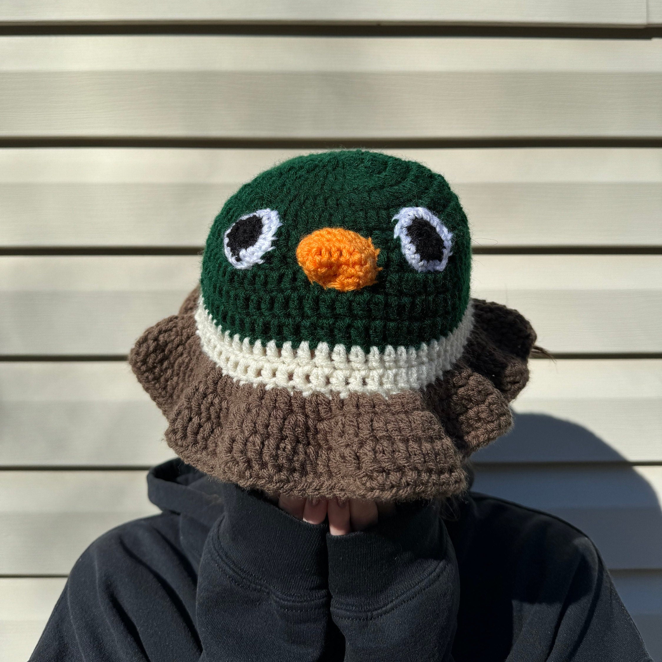 Mallard Duck Bucket Hat PDF Pattern, Bucket Hat PDF Pattern, Mallard ...