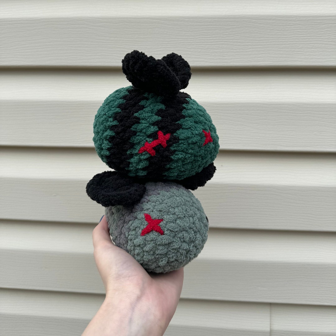 Crochet Zombee Plush, Crochet Zombie Bee Plushie - Etsy