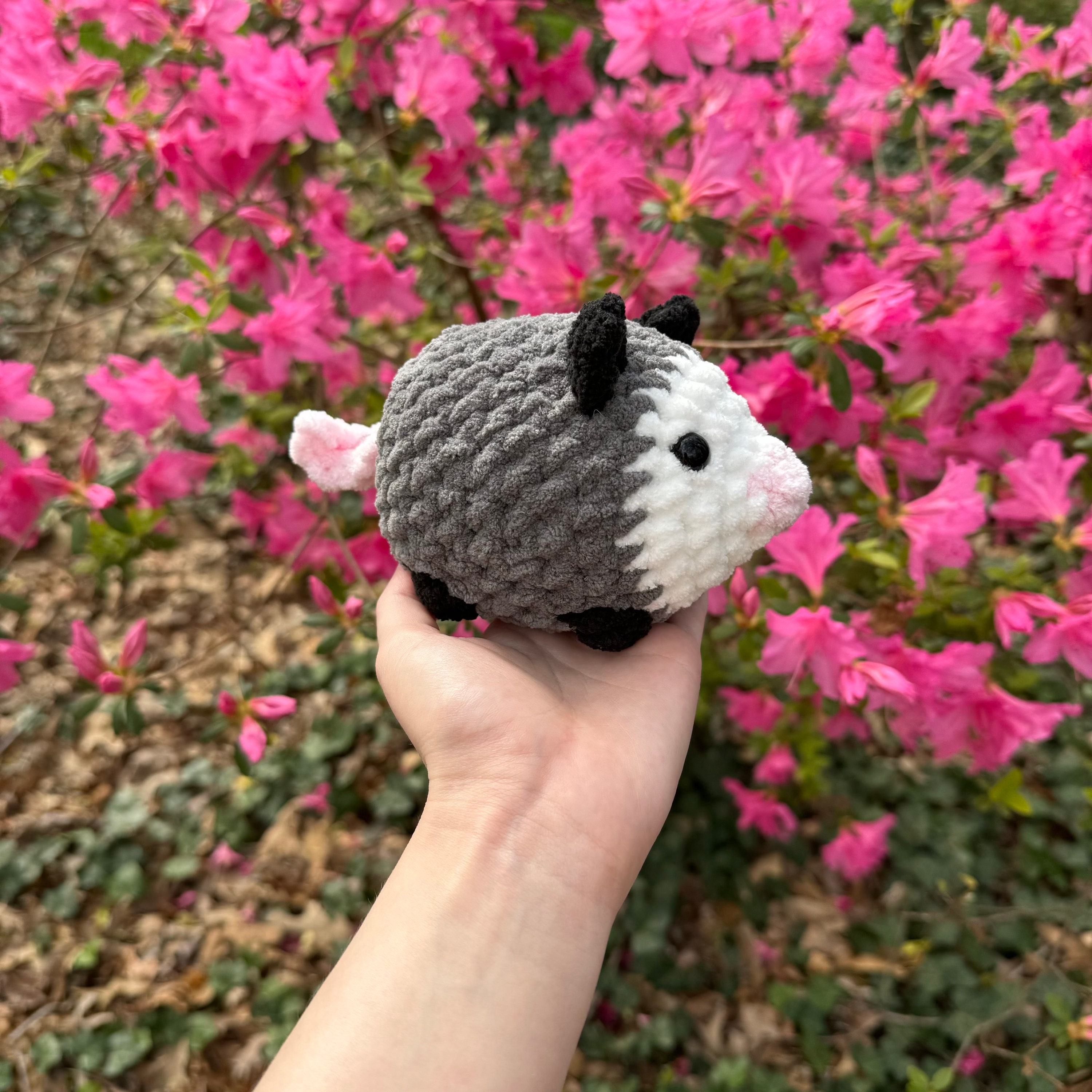 Handmade Possum Plushie, Crochet Possum Amigurumi, Crochet Possum ...