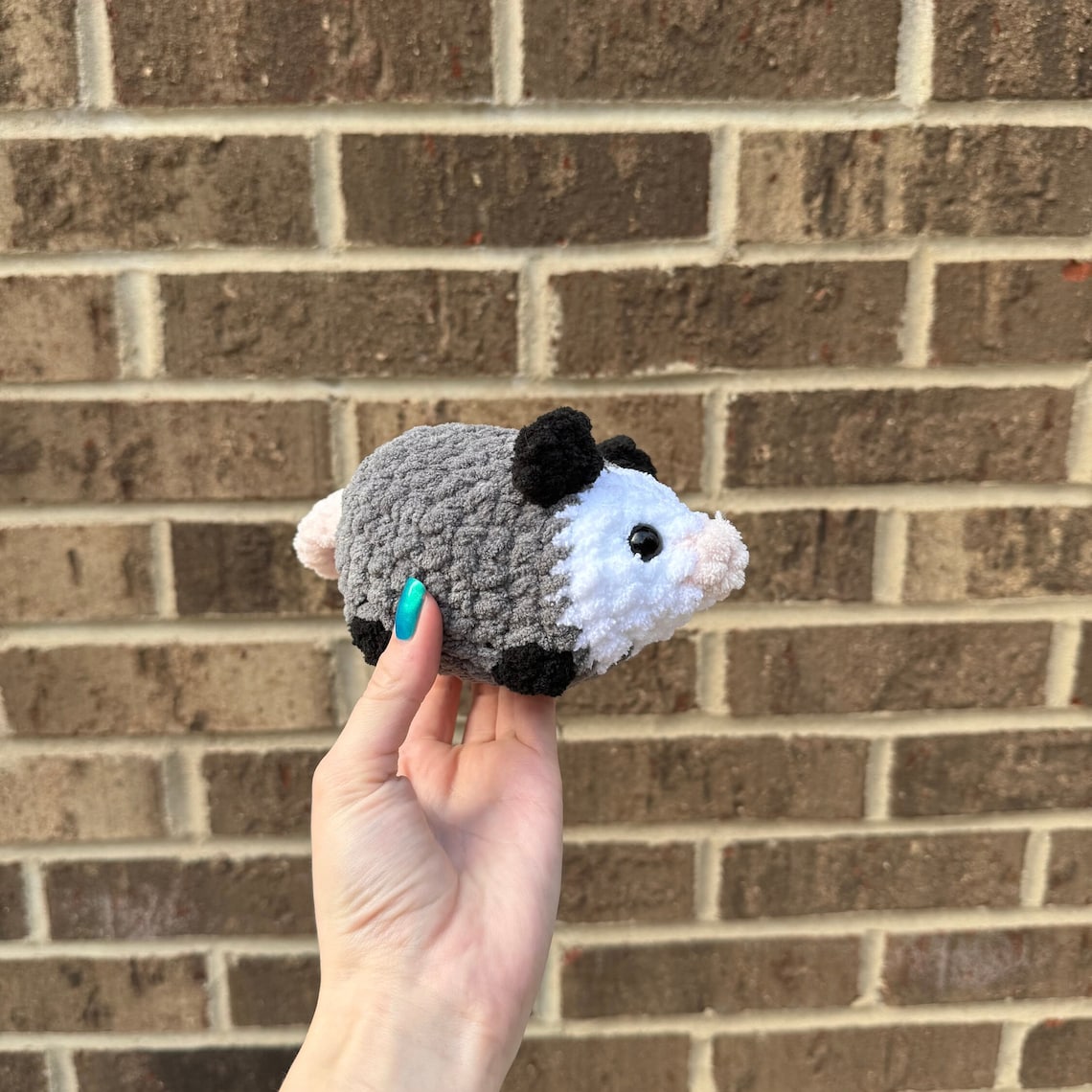 Possum Plushie Possum Amigurumi Possum Stuffed Animal Cute - Etsy