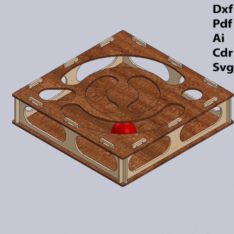 Wooden Cat Toy 3mm Svg Laser Cut, Svg, Dxf, Plan, CNC Cutting, CNC ...