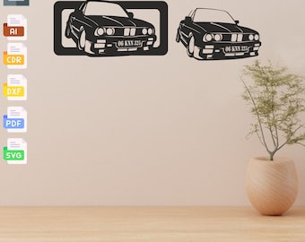 BMW E30 Outline Vector .SVG, .PDF, .png - Etsy UK