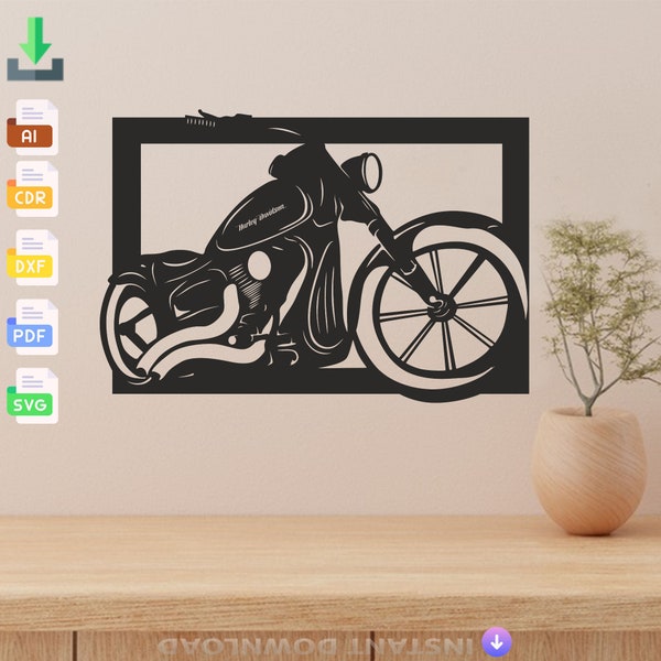 Motorcycle Svg - Etsy
