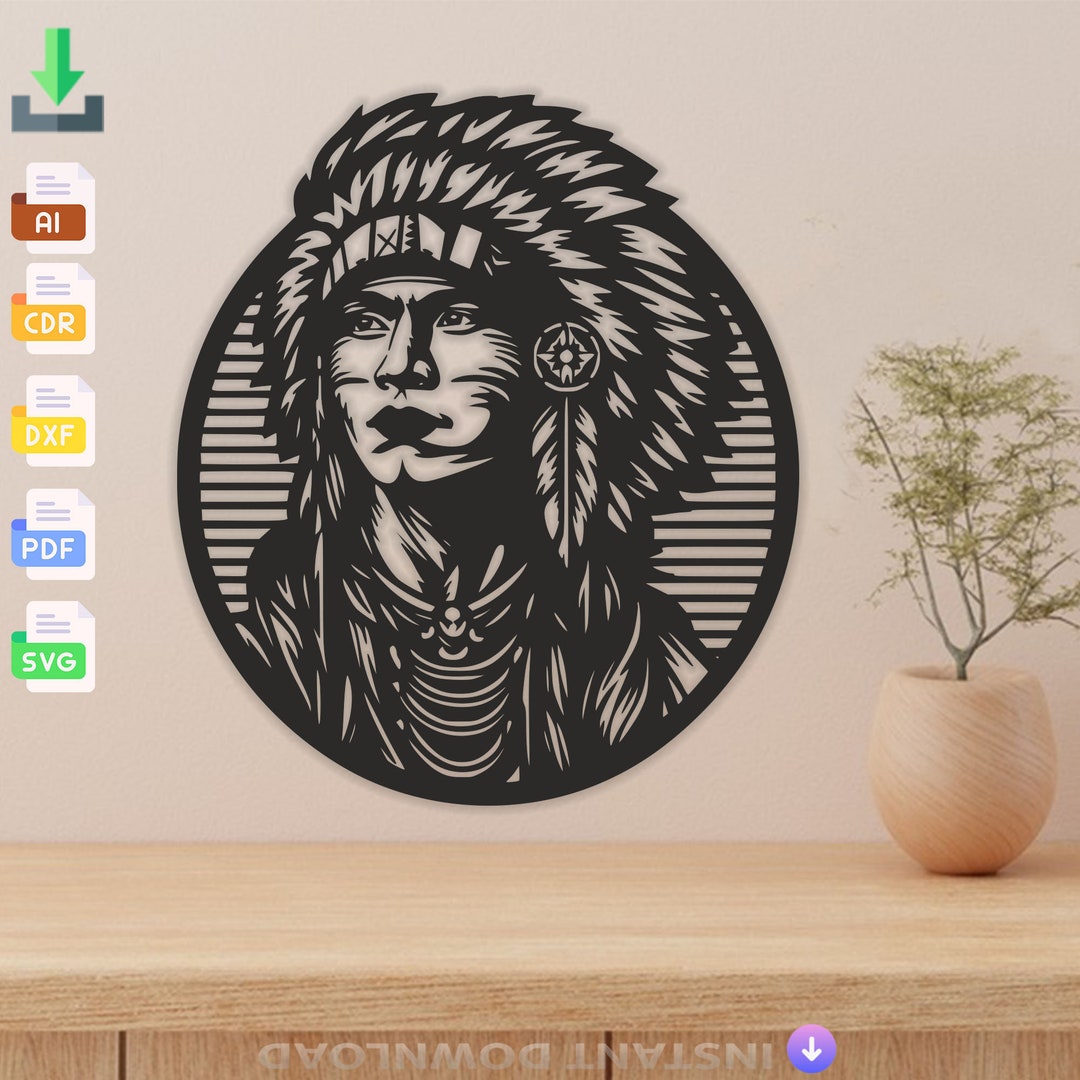 American Indian Portrait Young Man Native Indigenous Tribe Tribal ...