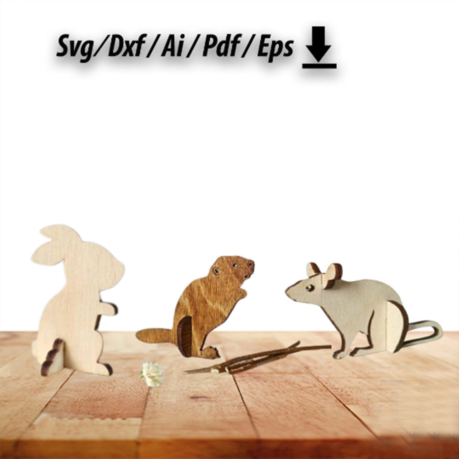 Wooden 3mm Puzzle Kids Laser Cut File 3D Puzzle Vector for - Etsy