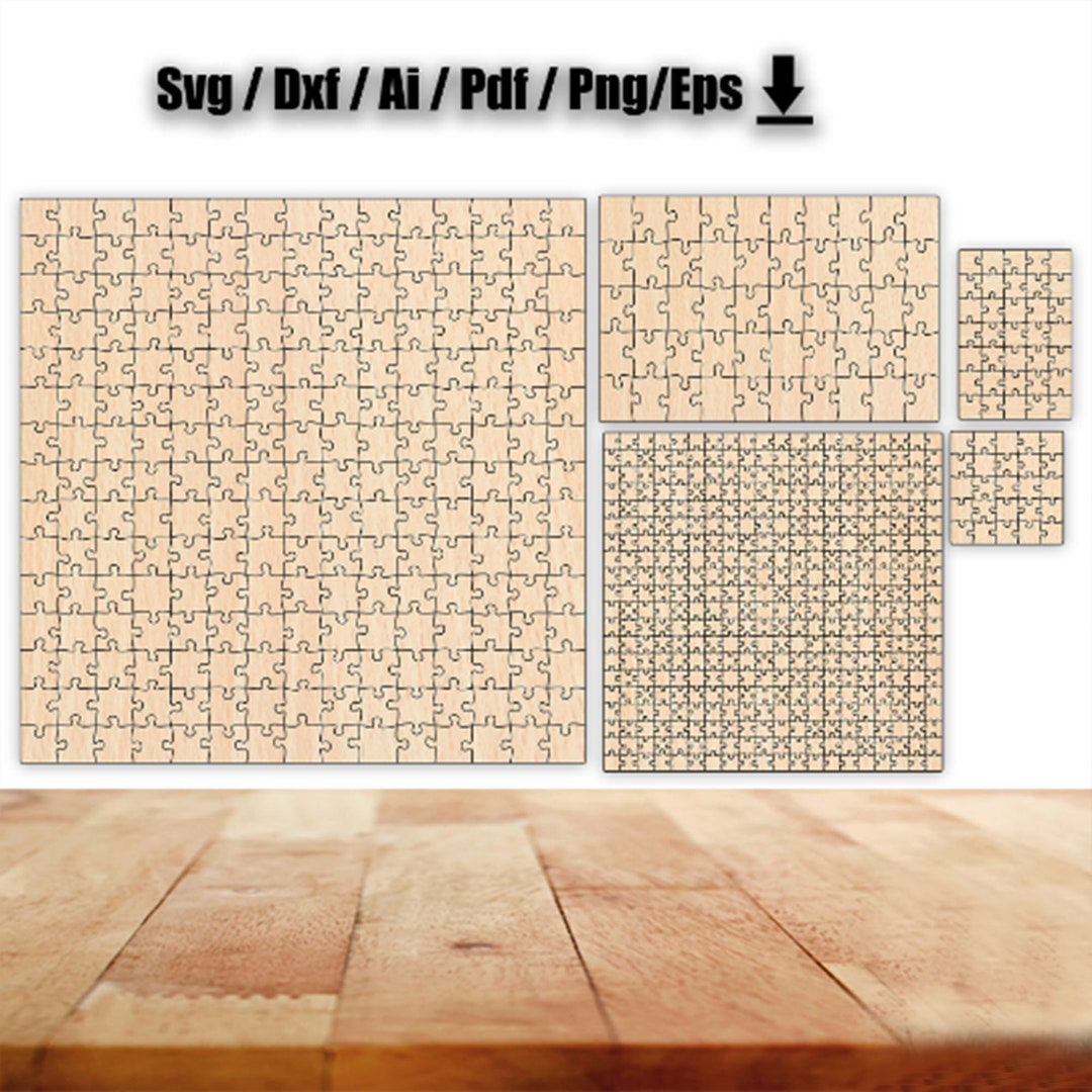 Puzzles Svg, Puzzles Laser Cut, Puzzle Templates, Jigsaw Puzzles File ...