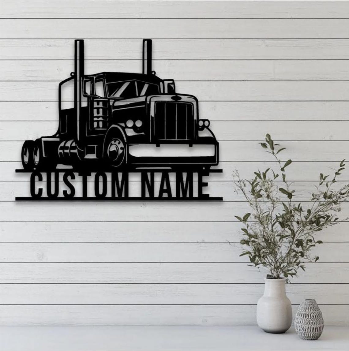 Custom Trucking SVG: Laser Cut Wall Art Template (digital Download) - Etsy