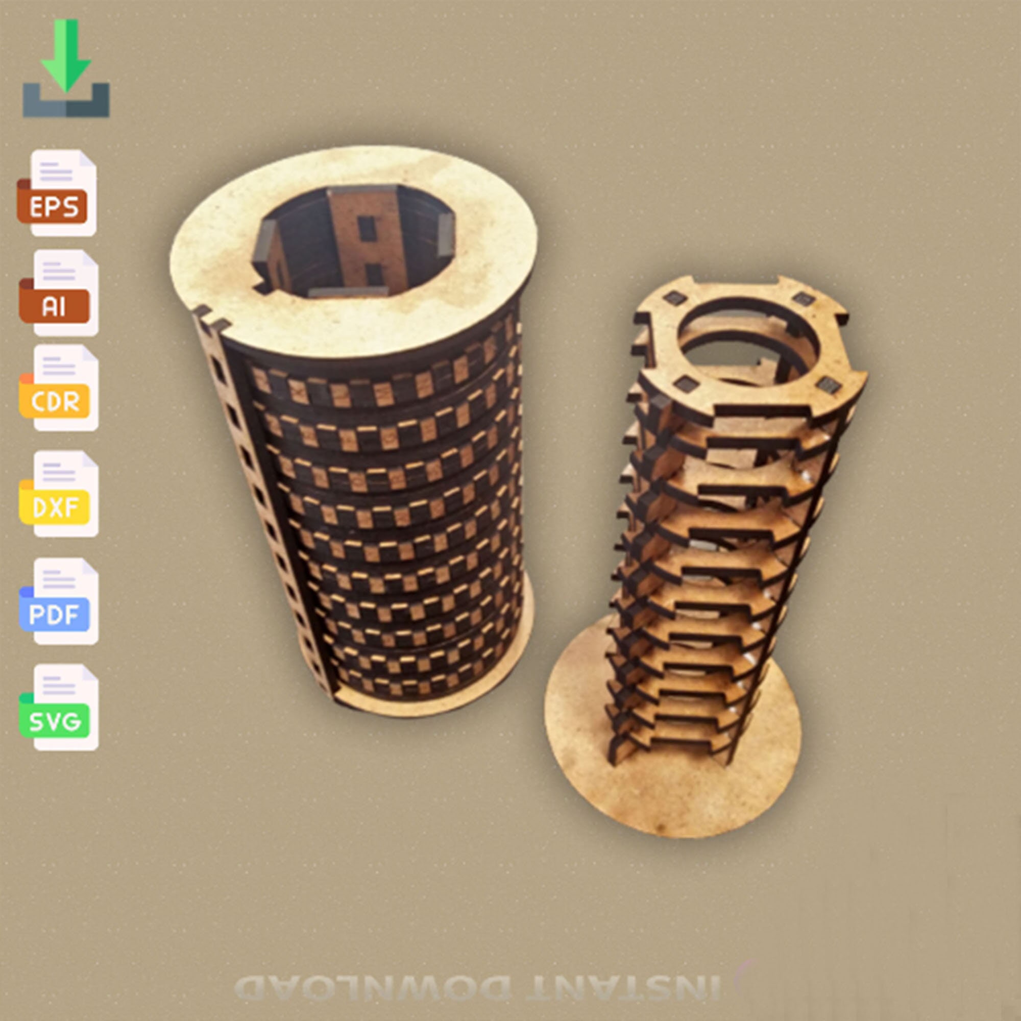 Cryptex Box Secret Storage Lock Boxlaser Cut Dxf Glowforge - Etsy