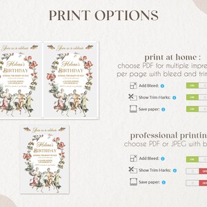 Vintage Regency Bridal Shower Invitation Template, Victorian, Floral ...