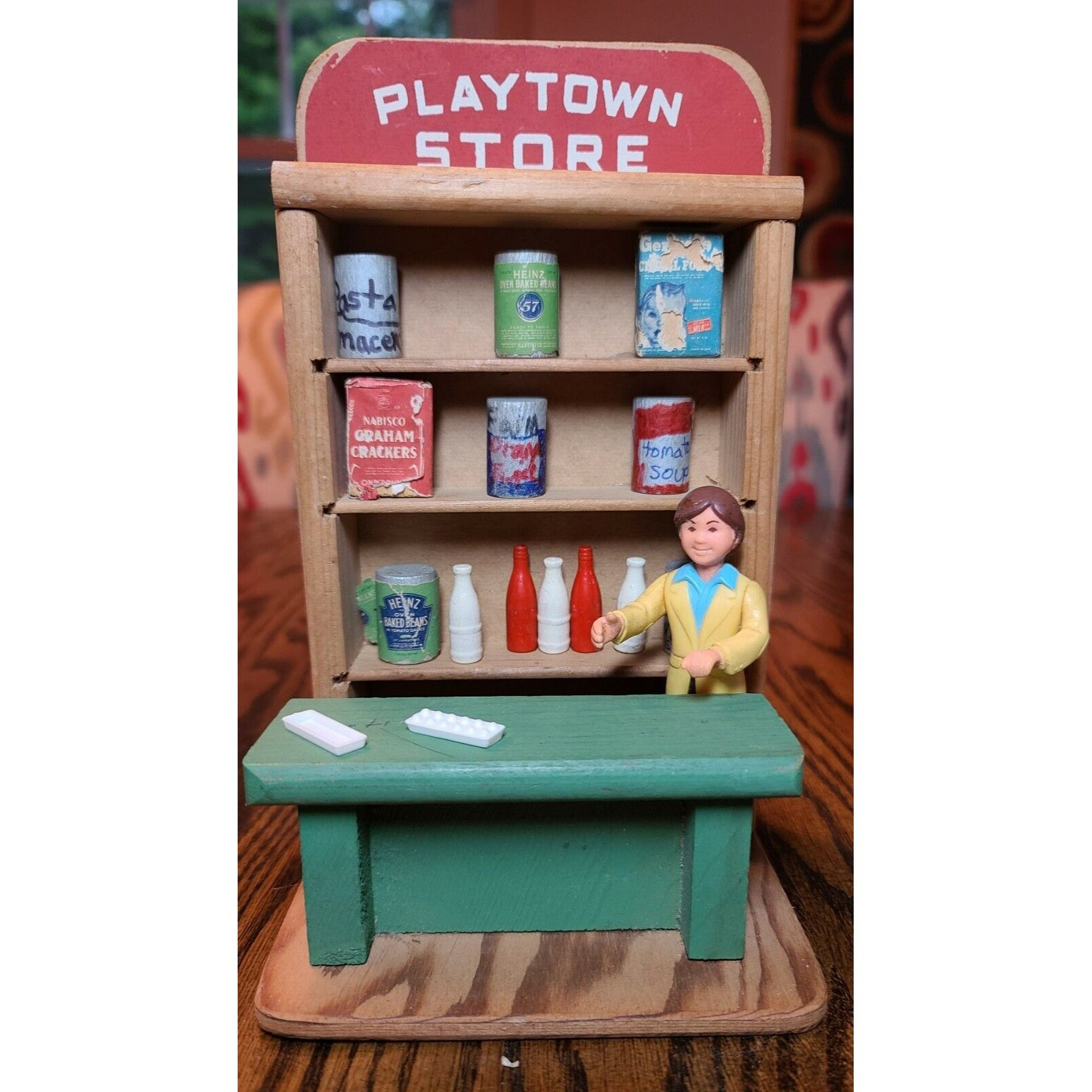 1947 Toy Mid Century Miniature Playtown Store Product NJ NY - Etsy