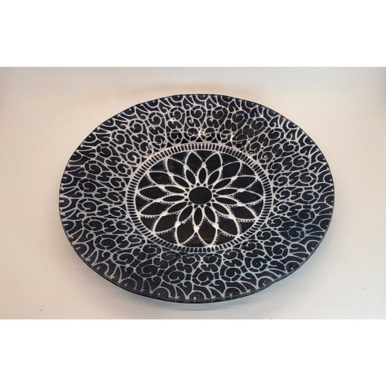 SYDENSTRICKER Fused Handcrafted Black Petals Daisy Flowers - Etsy