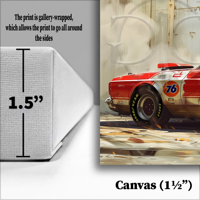 Nascar Race Car Poster, Daytona 500, Nascar Print, Basement Wall Decor ...